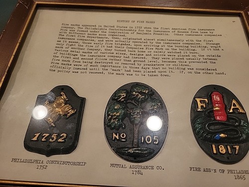 History Of Fire Marks - fire men insurance 1752/1784/1817 - See ...