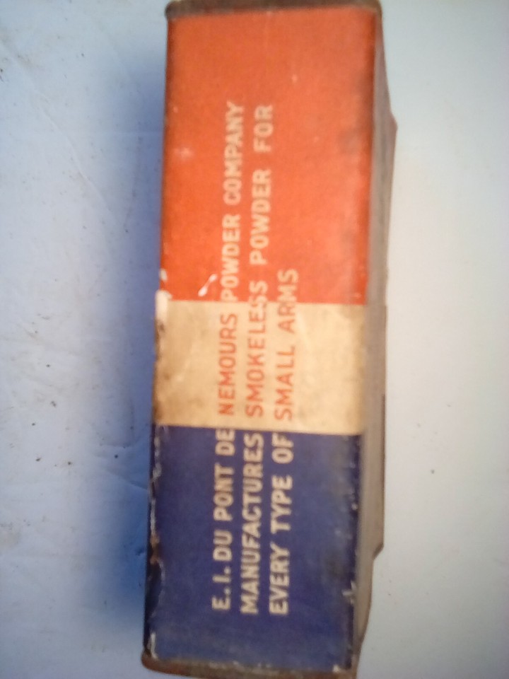 DUPONT MILITARY RIFLE POWDER TIN EMPTY | eBay