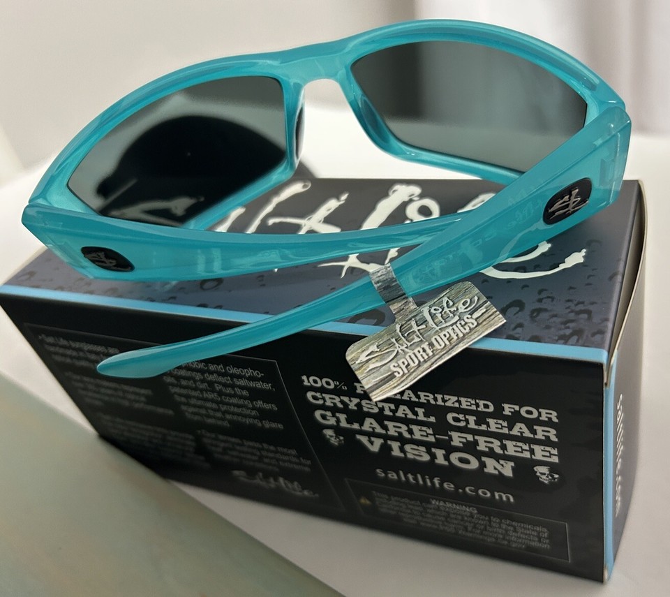 New Salt Life CORTEZ SL214 Zeiss Polarized Sunglasses Italy MSRP $169 ...
