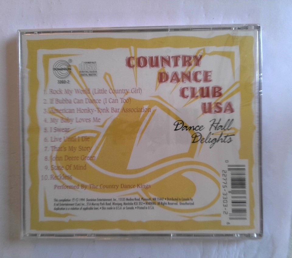 Country Dance Club USA: Dance Hall Delights by The Country Dance [New ...