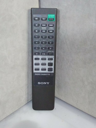 Sony RMT-C767 CD Radio Cassette Remote Control Genuine OEM Official ...