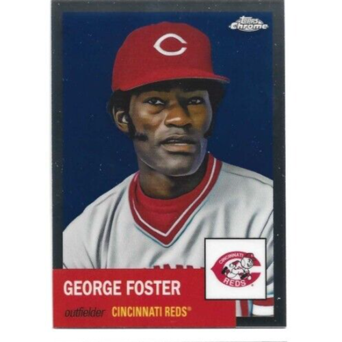 2022 Topps Chrome Platinum Cincinnati Reds George Foster card | eBay