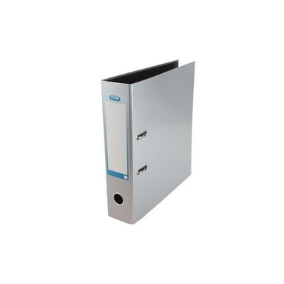 Elba Elba Lever Arch File A4 70mm Spine Laminated Paper On Board Silver ...