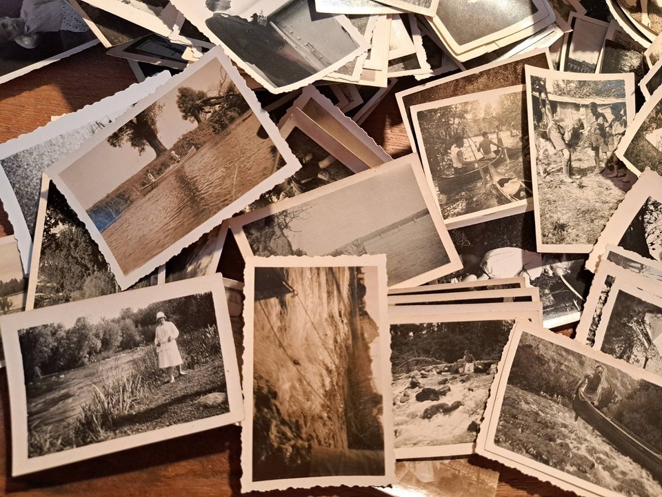 Collection of 400+ Small Vintage Snapshot Photographs And Negatives ...