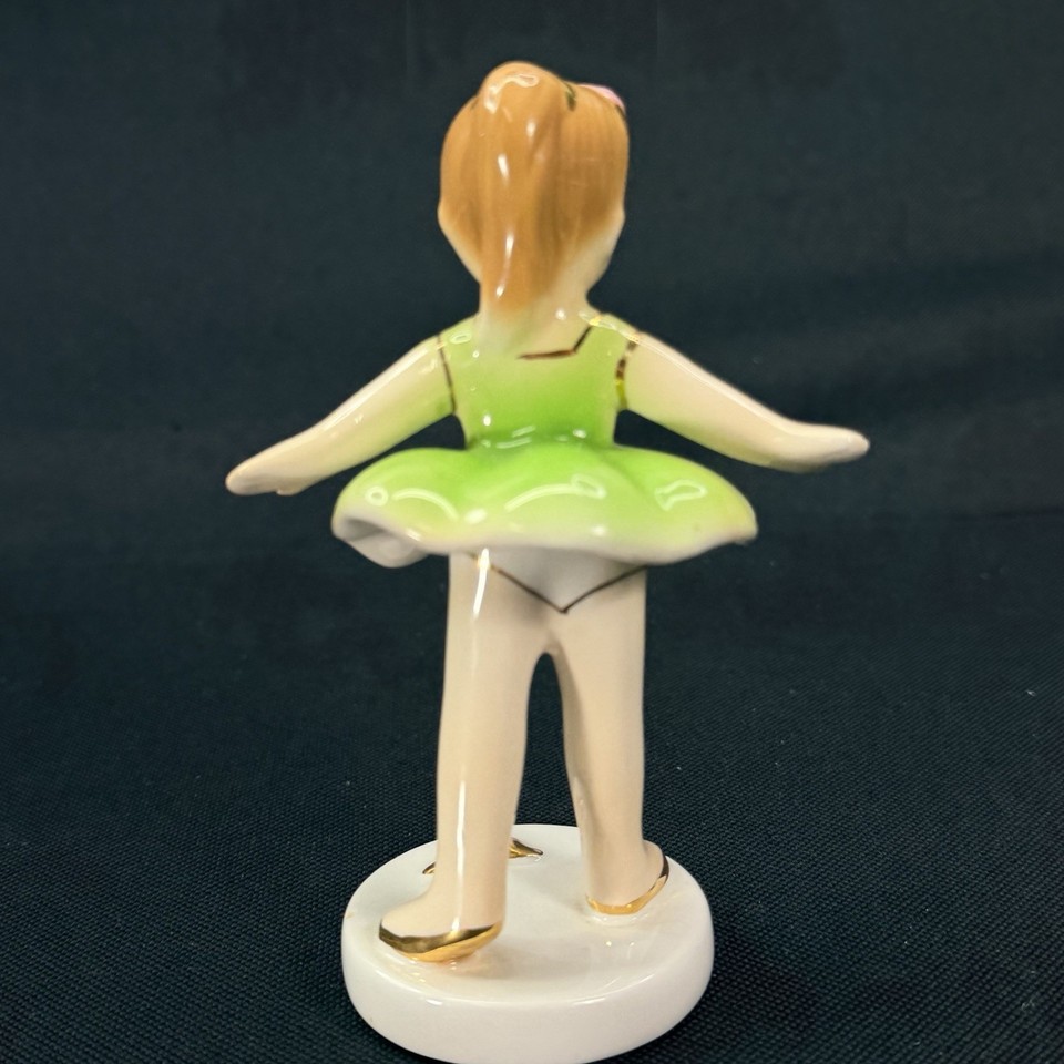 Josef Originals Dakin Ballerina Green Tutu Girl Figurine | eBay