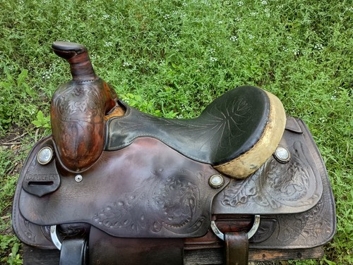 14" Courts Roping Saddle (Made in Texas) | eBay