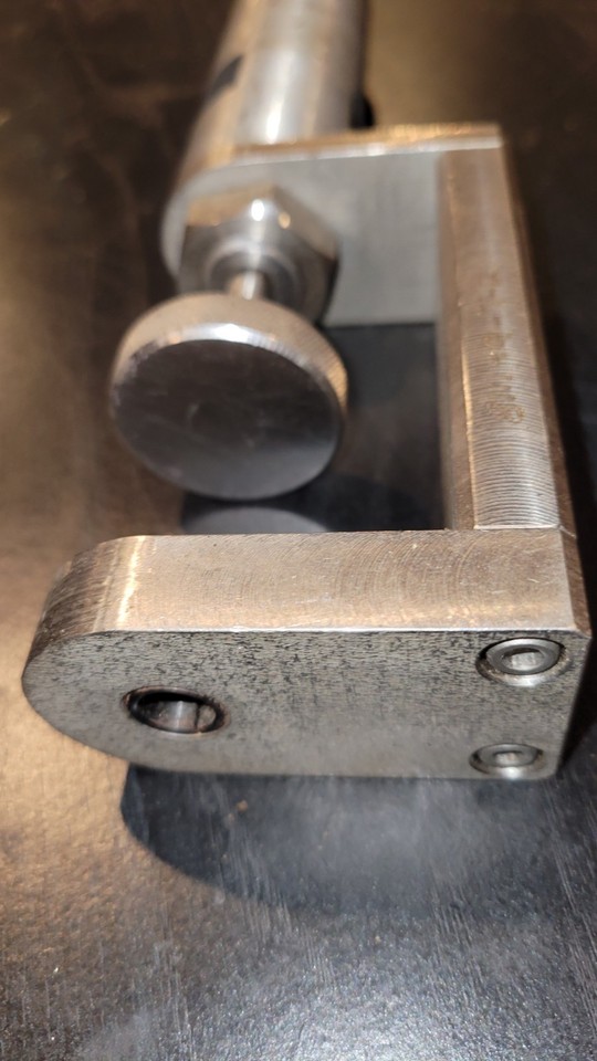 Aluminum Tool Clamp Machine Lathe Vintage Percision Aircraft Spin Hold ...