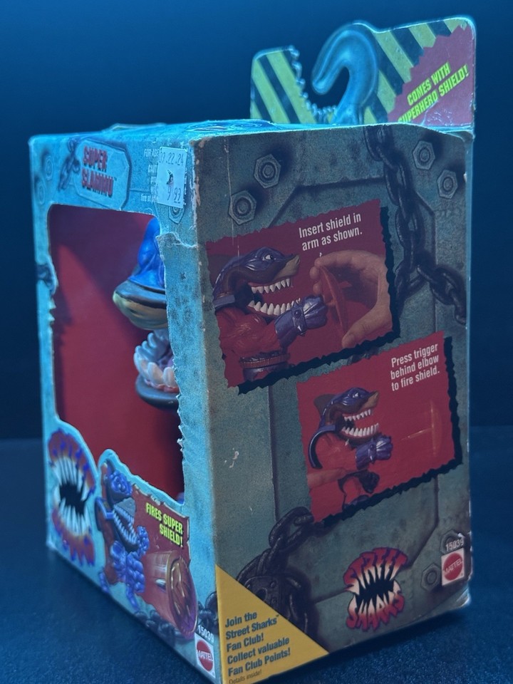 STREET SHARKS SUPER SLAMMU VINTAGE 1995 BRAND NEW MIB LOOK!! | eBay