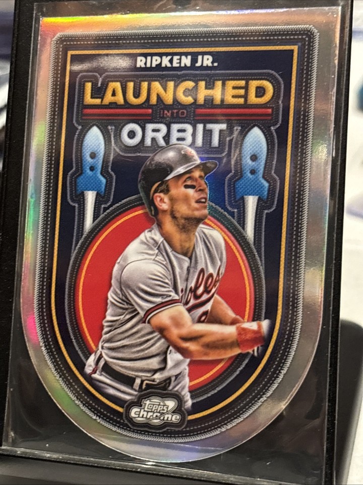 2025 Topps Cosmic chrome Cal Ripken Jr Launched Into Orbit Refractor ...
