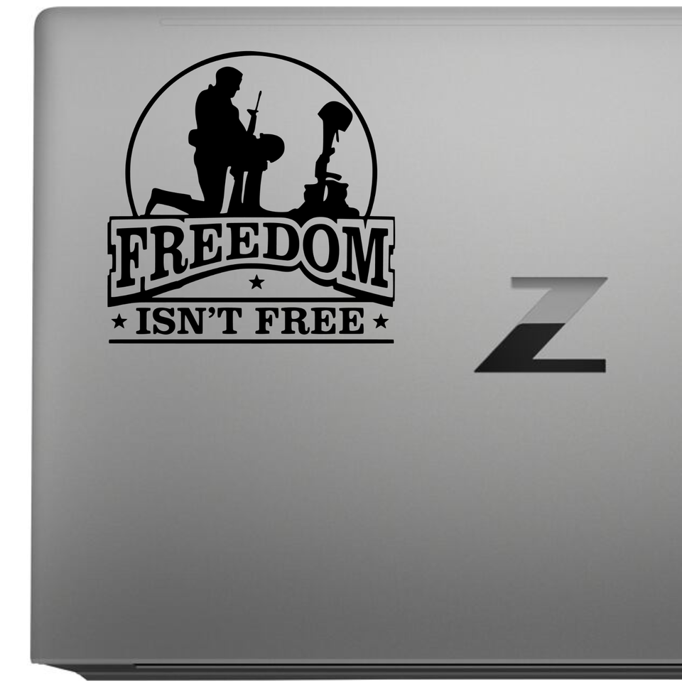 Freedom Isn't Free Decal Sticker Military Veteran Car Tumbler Wall | eBay