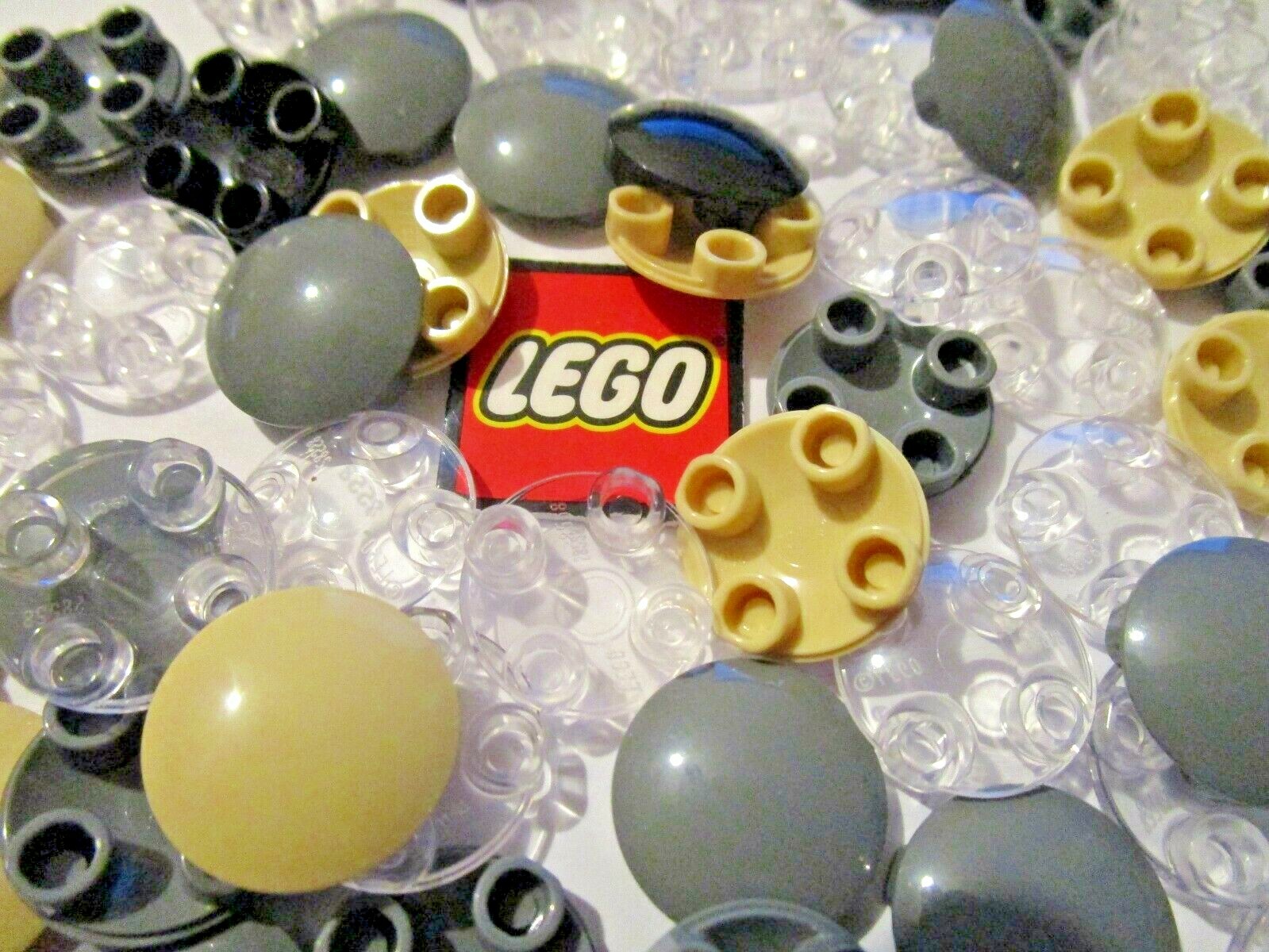 LEGO Plate 2x2 Round with Rounded Bottom (Pack of 8) Design 2654, 28558 ...