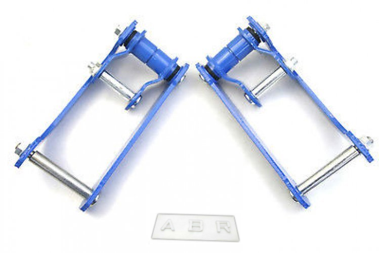 2" Lift Rear G-Shackles Shackles For Ranger PX Mazda BT50 BT-50 XL 2012 ...