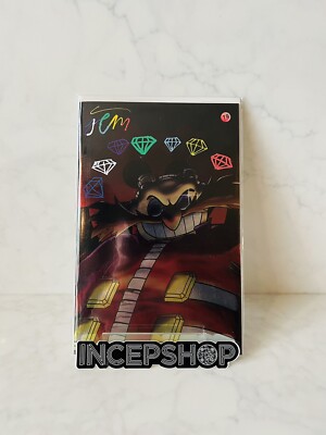 Sonic The Hedgehog IDW Comics #1 C2E2 Excl Eggman Chaos Emerald ...