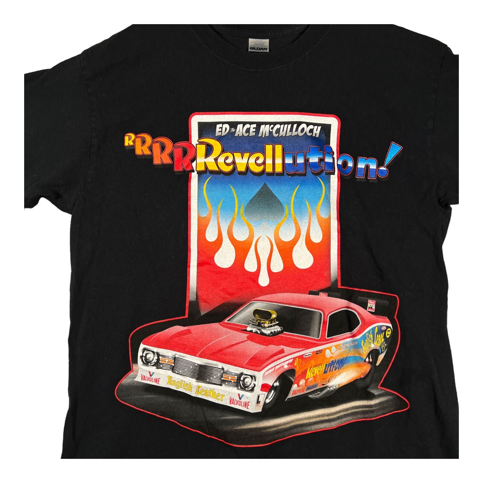 Ed "The ACE" McCulloch Miller High Life Funny Car Race Revellution T-Shirt sz M | eBay