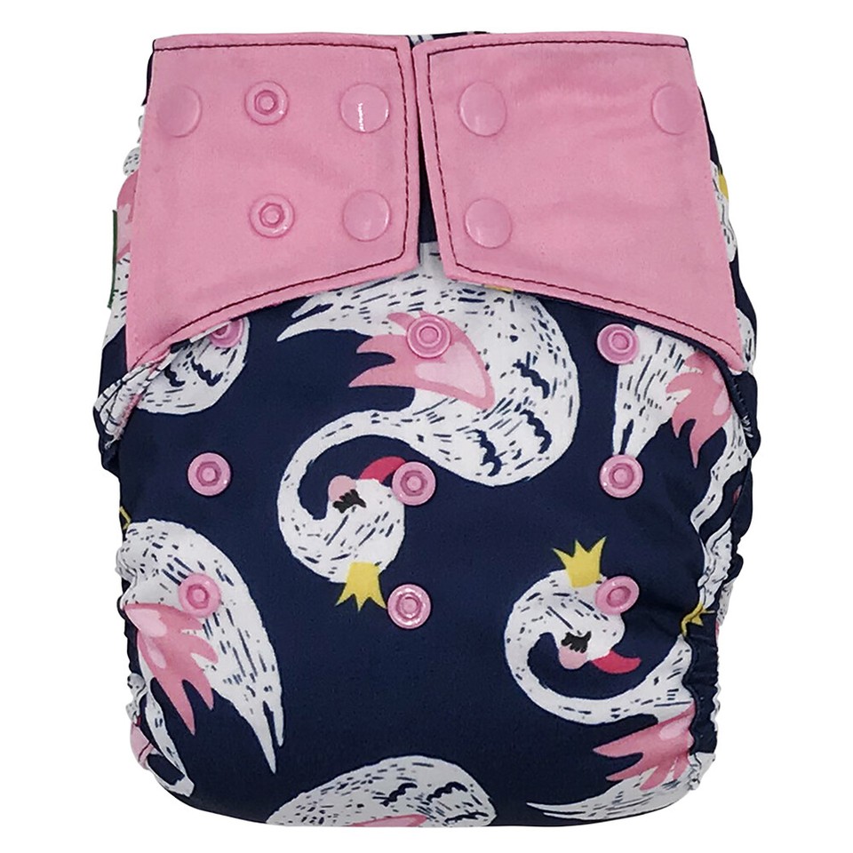 ECOABLE Baby Heavy Duty Waterproof Cloth Diaper Cover with Leg Gussets ...