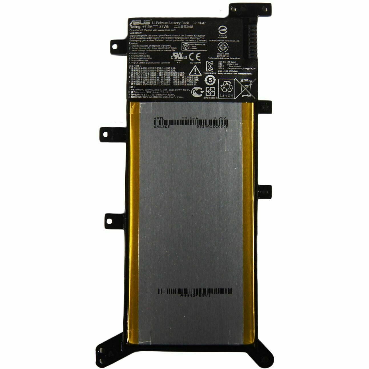 Original Battery C21N1347 For Asus X555 X555LA X555LD X555LN Series ...