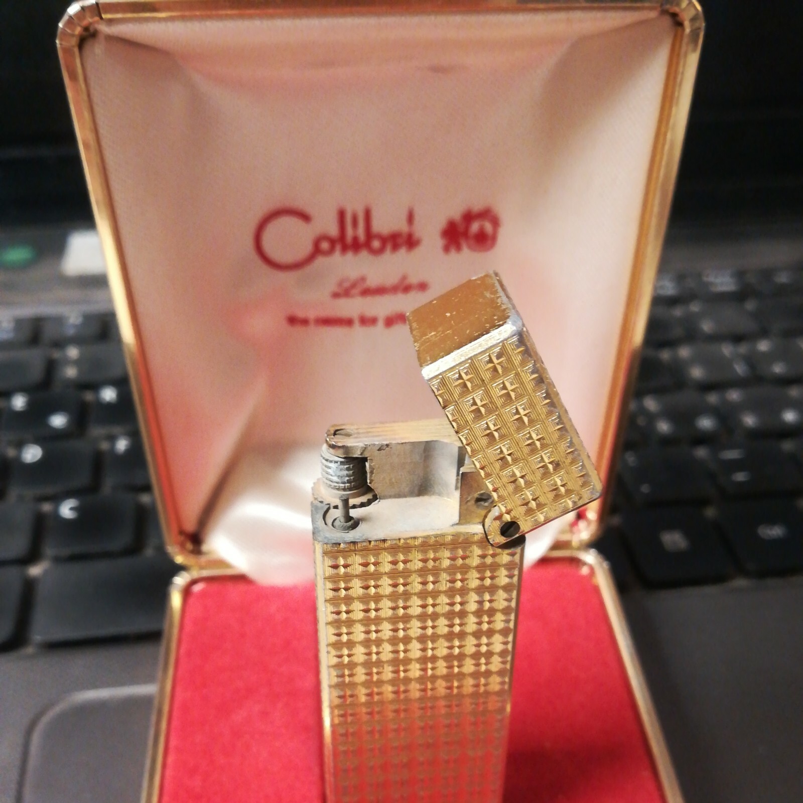 ACCENDINO LIGHTER COLIBRÌ LONDON ROLA 7 CON BOX ORIGINALE | eBay