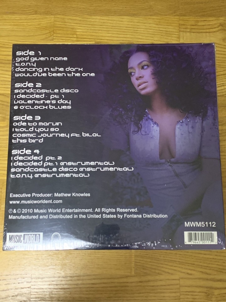 Solange Knowles SOL-ANGEL & THE HADLEY ST DREAMS 2010 1st Vinyl 2LP ...