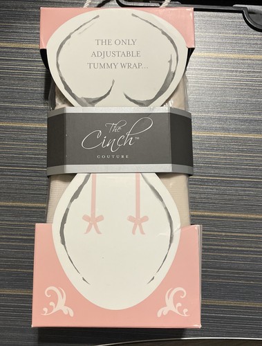 The Cinch Signature Postpartum Adjustable Tummy Wrap with Compress Nude ...