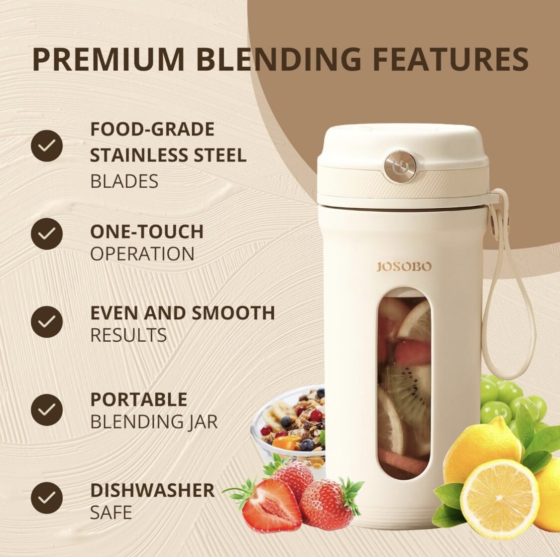 Josobo Portable Blender JS-GZ001 | eBay