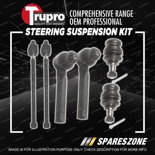Trupro Ball Joint Tie Rod Kit for Subaru Impreza Liberty Outback Hatch ...