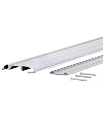 MD Aluminum Threshold w/Vinyl Seal 3-3/8" Wide x 3/4" High x 36" Long ...