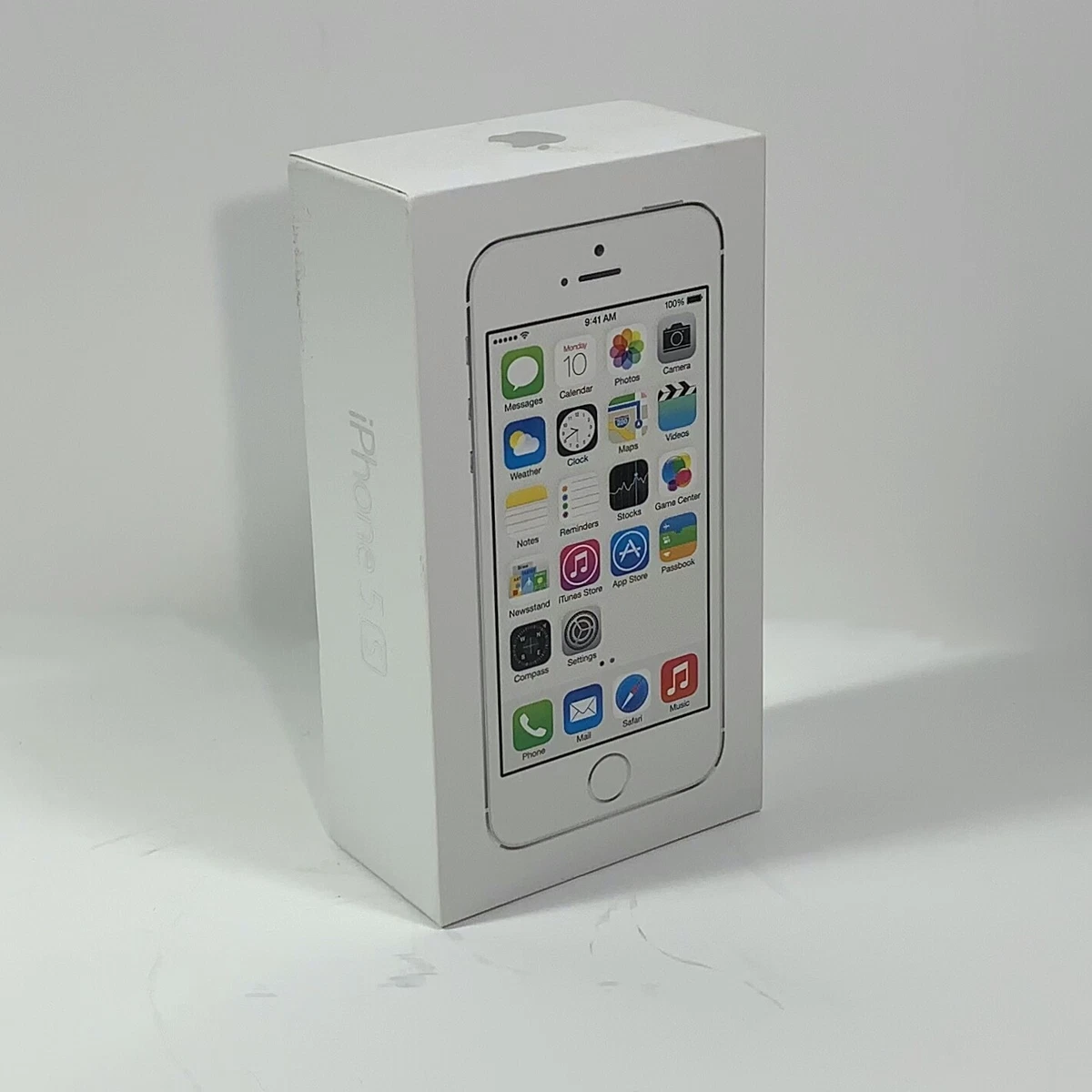 Iphone 5s White And Silver Box
