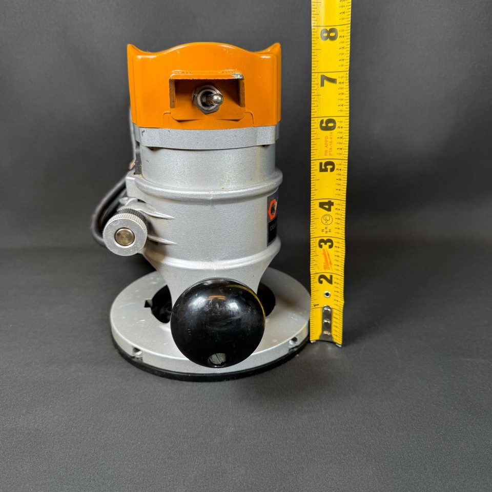 Black & Decker 7616 Deluxe Router 1/4" Collet 5 amp grey/orange | eBay