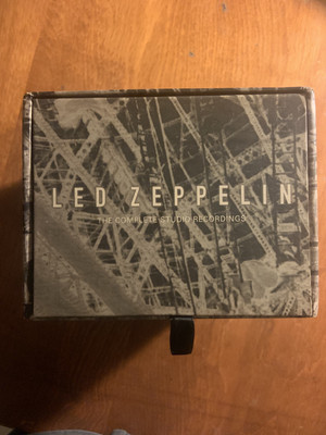 Led Zeppelin - The Complete Studio Recordings. Discography set of 10 ...
