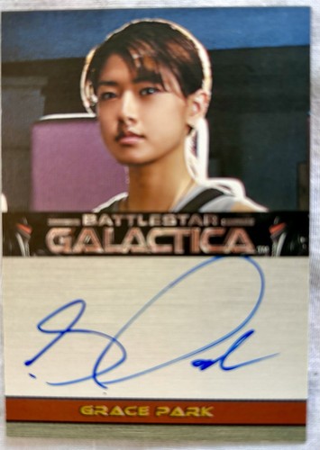 Battlestar Galactica Grace Park As Lt Sharon “Boomer” Valerii Autograph ...