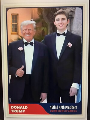 Donald Trump 2024 “Team Trump” Custom ACEO Card Father And Son | eBay