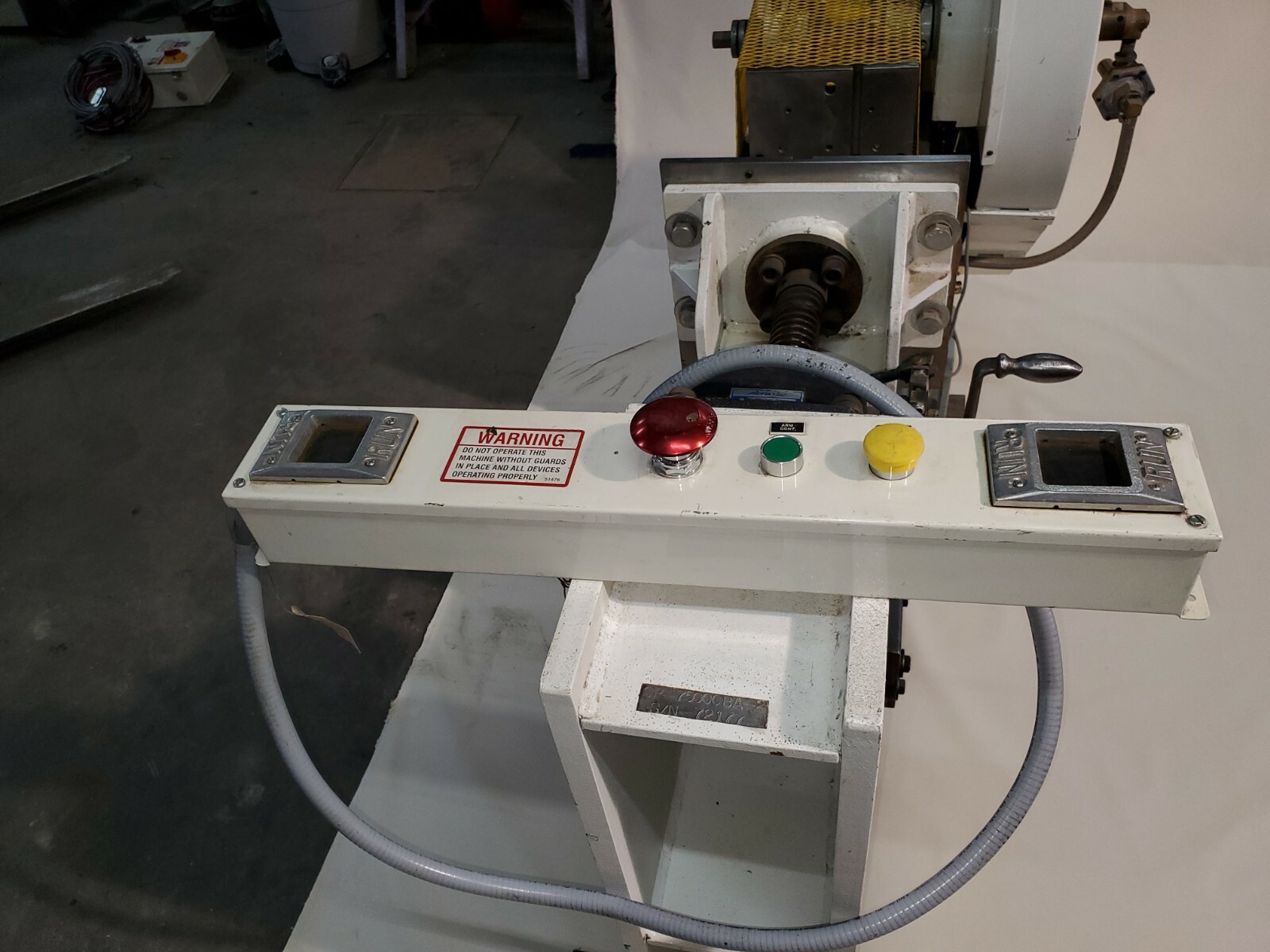 Benchmaster Model SP75000B-A-2 "Deep Throat" Mechanical Punch Press 10 ...