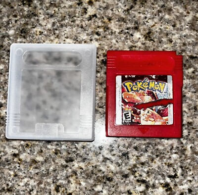 Authentic Pokémon Charizard Red Version Nintendo GameBoy 1999 ...