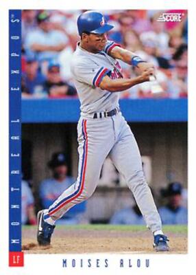 #187 Moises Alou - Montreal Expos - 1993 Score Baseball | eBay