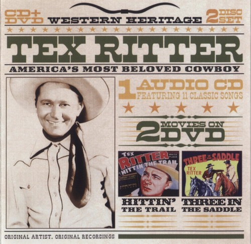Western Heritage: America's Most Beloved Cowboy by Tex Ritter (CD, 2006 ...