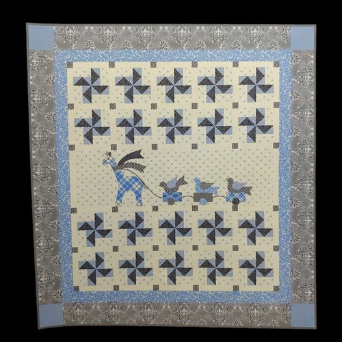 Giraffe & Birds Applique Baby Quilt Pattern - 48x52 Boy Girl Unisex ...