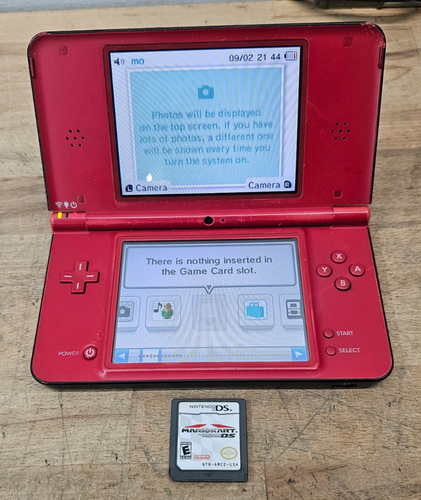 Nintendo DSi XL 25th Anniversary Mario Edition Red Handheld W ...