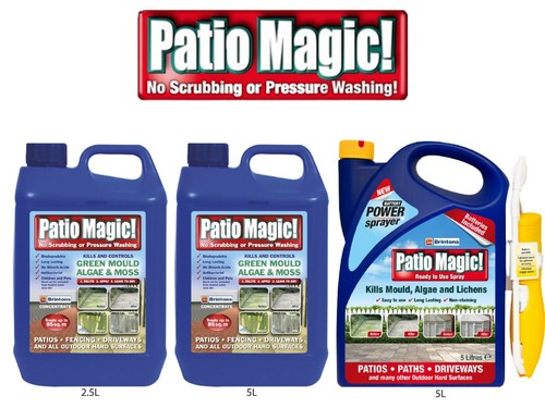 Patio Magic Ideal For Patios Paths & Driveways and Outdoor Hard ...