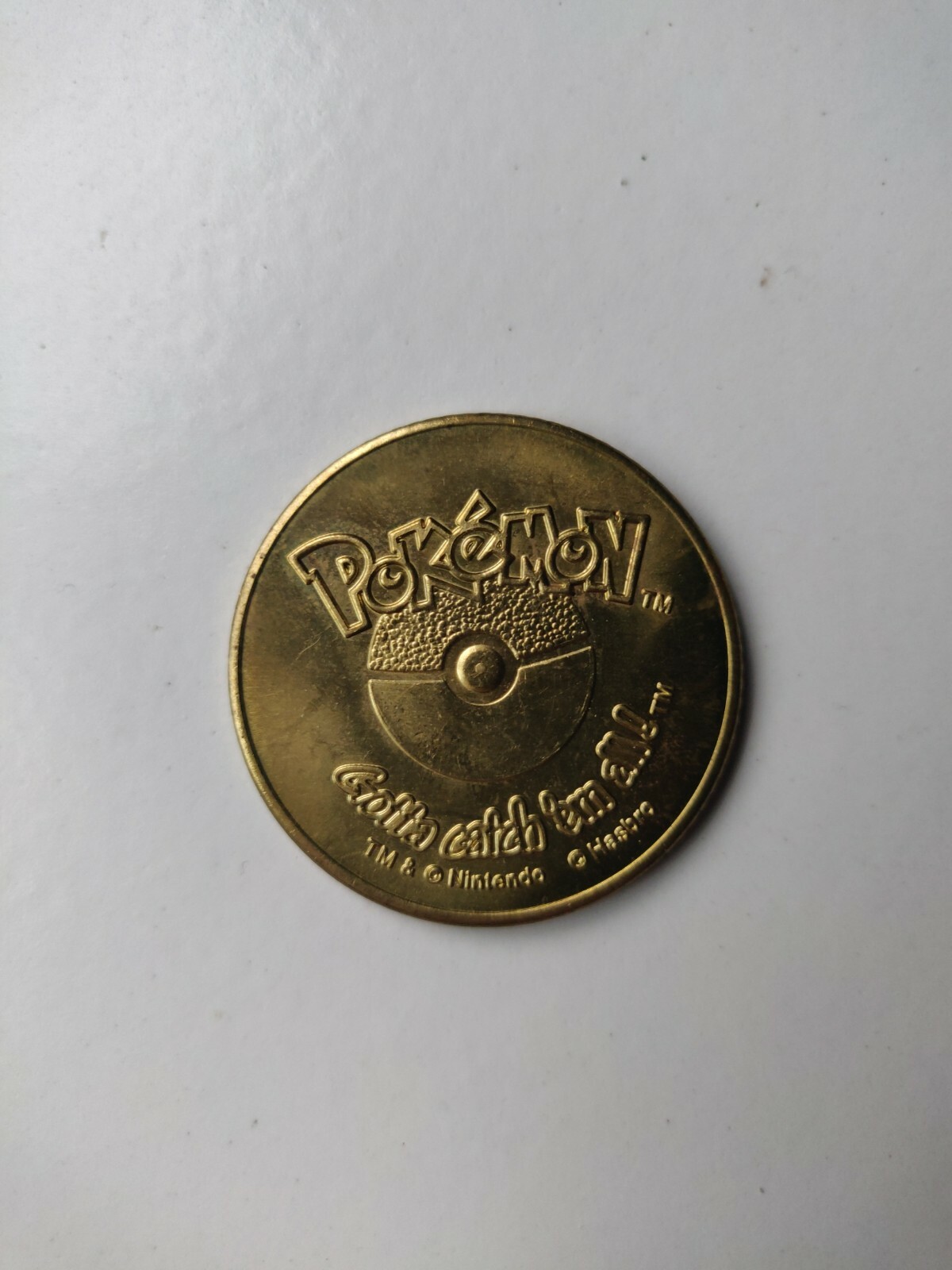 1999 Hasbro Pokemon Battling Gold Coin Game Nintendo Charizard #06 RARE ...