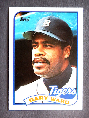 Gary Ward #124T Topps Traded 1989 Baseball Card (Detroit Tigers) | eBay