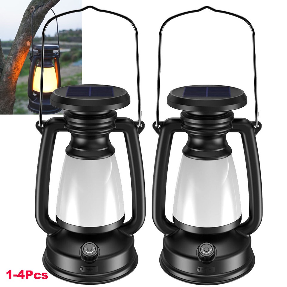 Solar Lantern Outdoor Lights,Vintage Solar Lights Outdoor for Garden ...