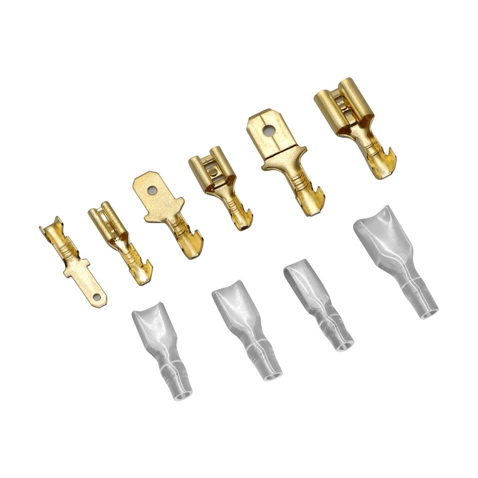 360/720x Assortment Male Female Spade Terminals Electrical Wire Crimp ...