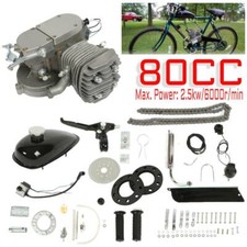 7hp Case Reed 2 Stroke 80cc Gas Bike Engine Motor Kit Motorized Bicycle ...
