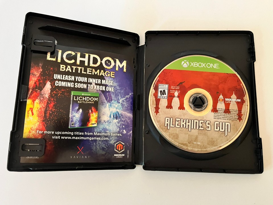 Alekhine's Gun Microsoft Xbox One Video Game - With Insert 814290013202 ...