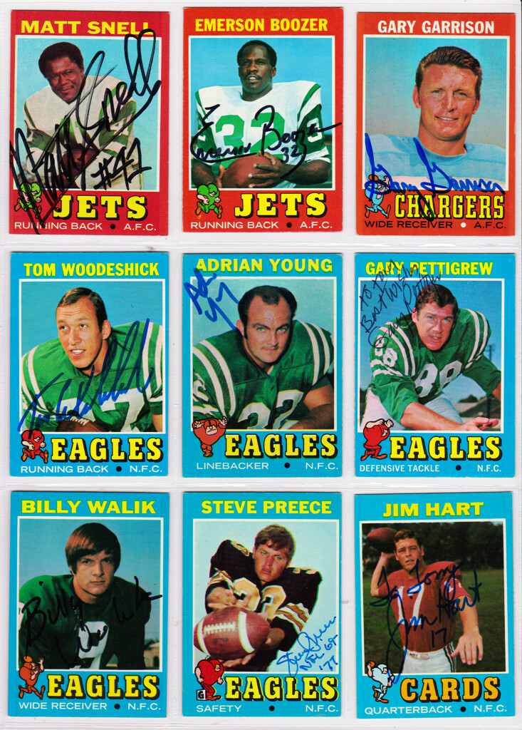 SIGNED JIM HART AUTOGRAPHED 1971 TOPPS FOOTBALL CARD CARDINALS | eBay