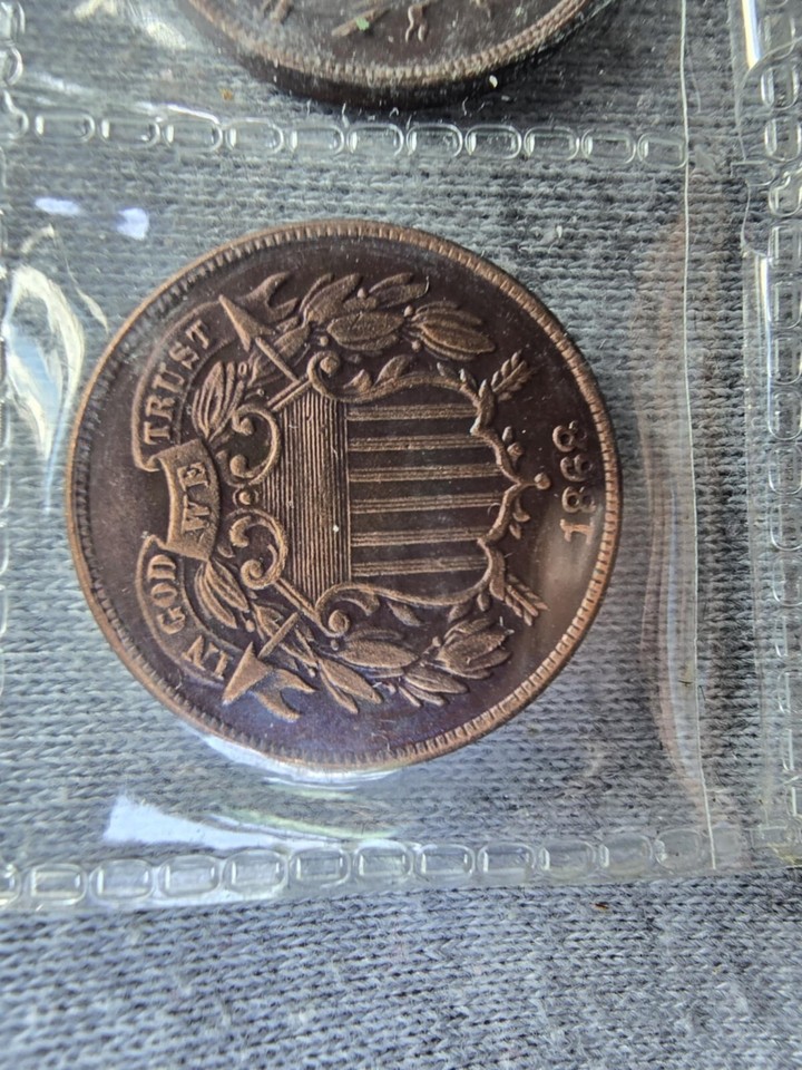 1868. 2 cent piece coin | eBay