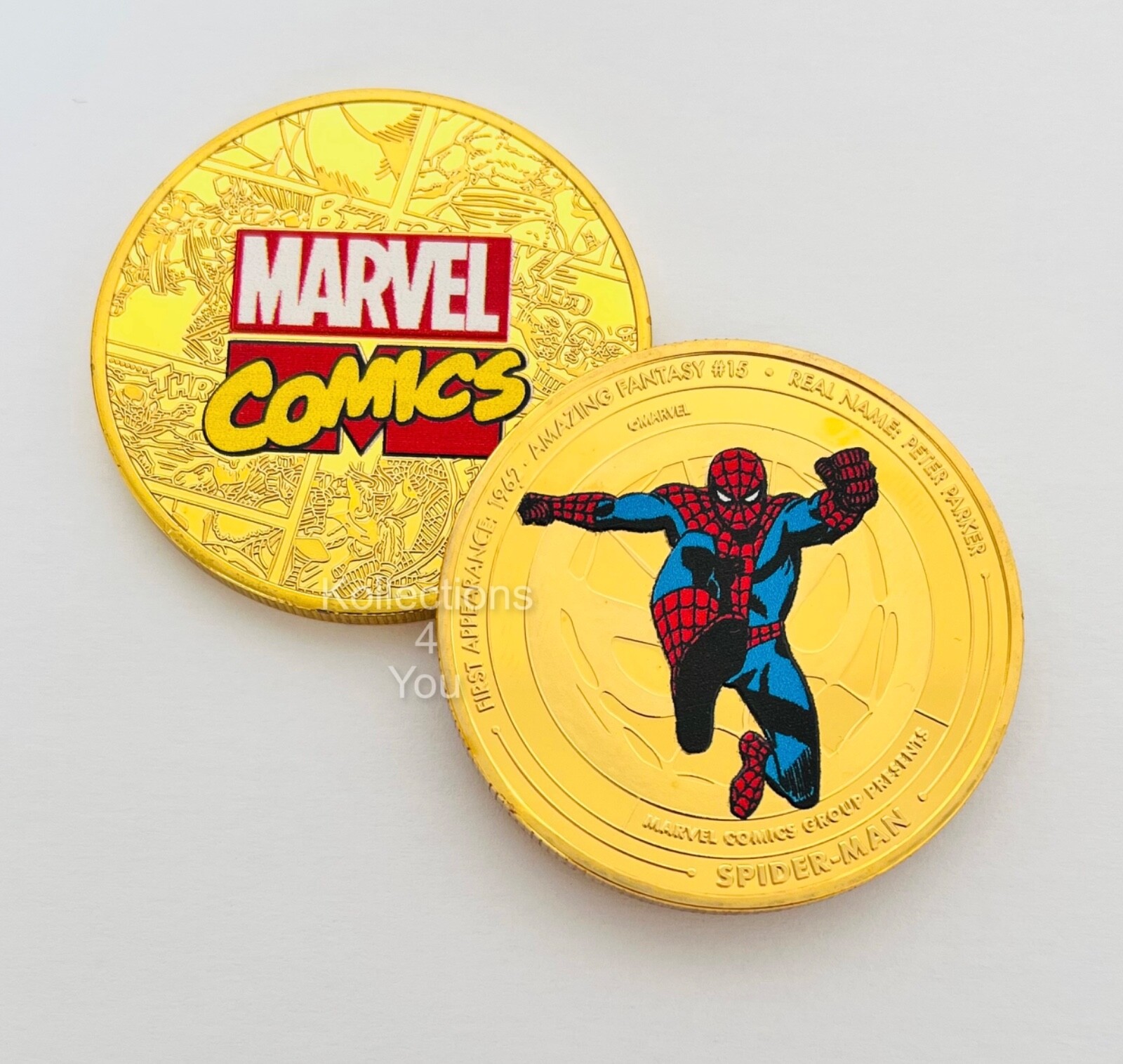 Pièces En Or Plaqué Marvel / Pièces Commémoratives Marvel Studios | eBay