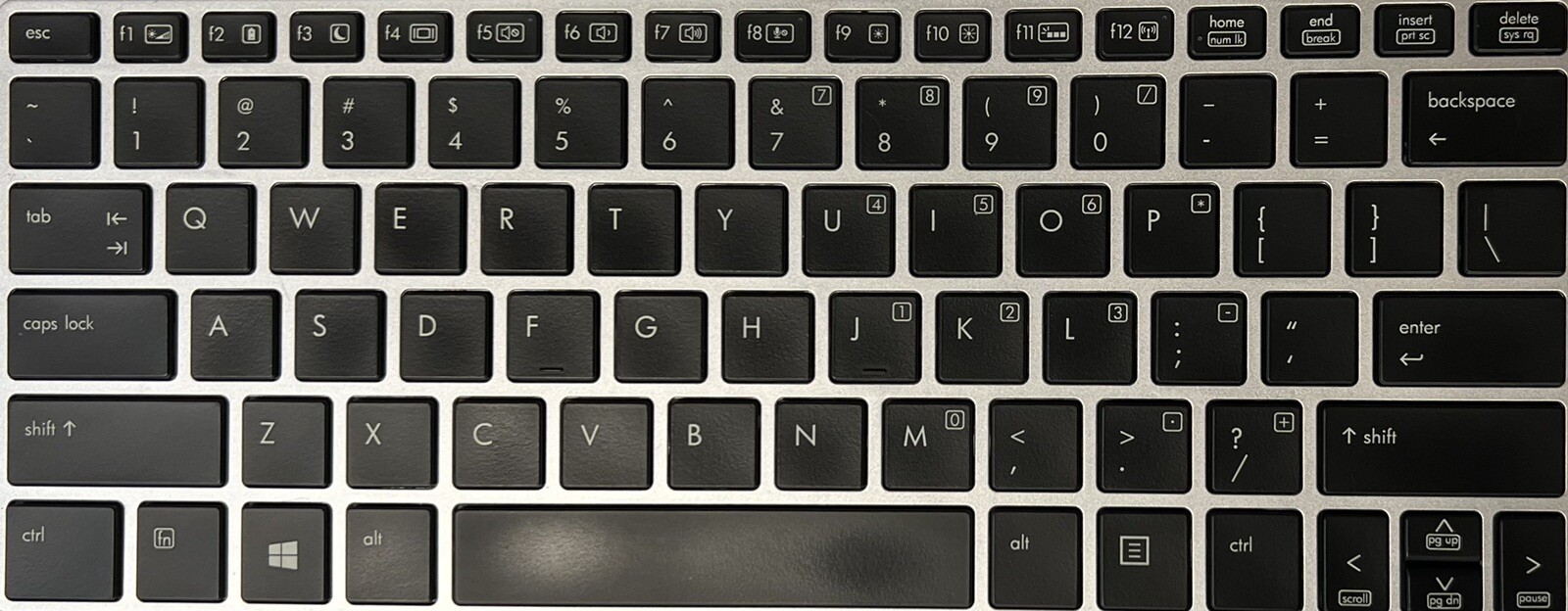 HP EliteBook Revolve 810 G1 G2 G3 | KEYBOARD SINGLE REPLACEMENT KEYCAPS ...