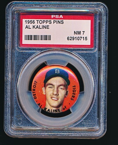 1956 Topps Pins AL KALINE PSA 7 | eBay