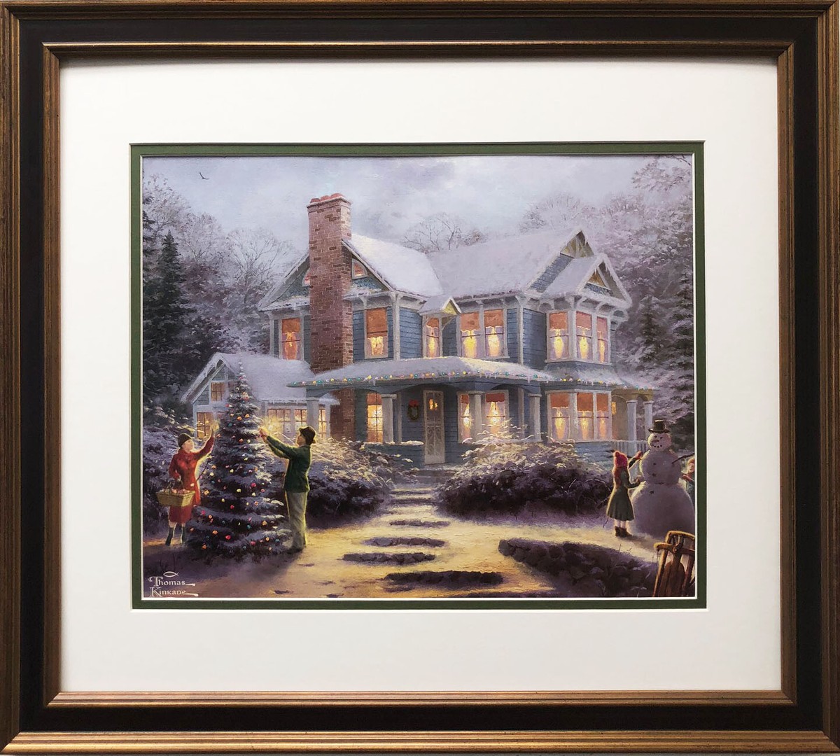 Thomas Kinkade Paintings Victorian House